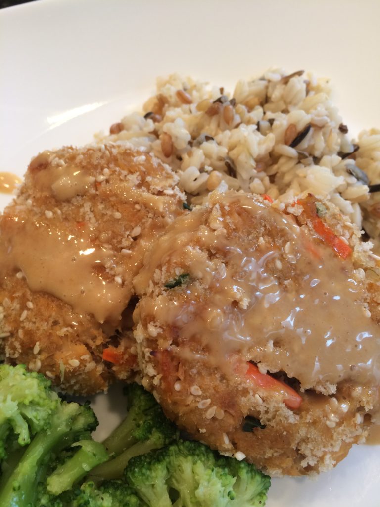 Asian Salmon Cakes Seasoned To Impress